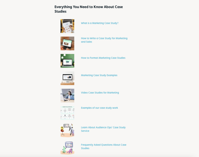 Hub & Spoke Content Marketing